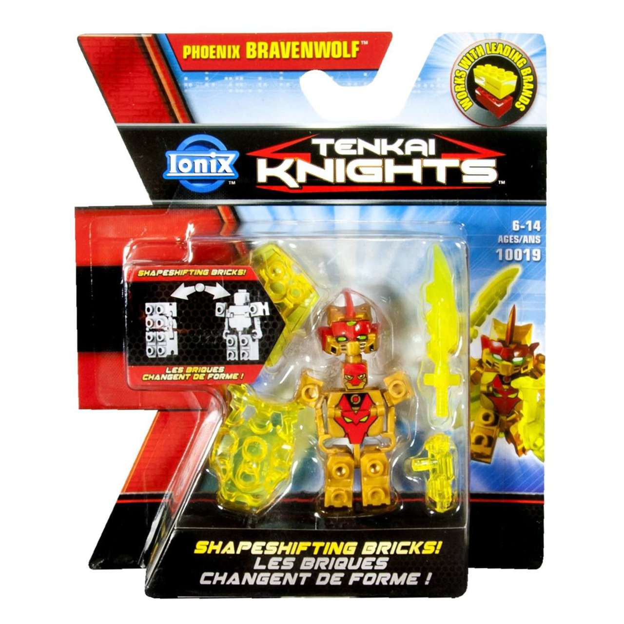 Tenkai Knights Phoenix Bravenwolf Minifigure 10019 Spin Master - ToyWiz