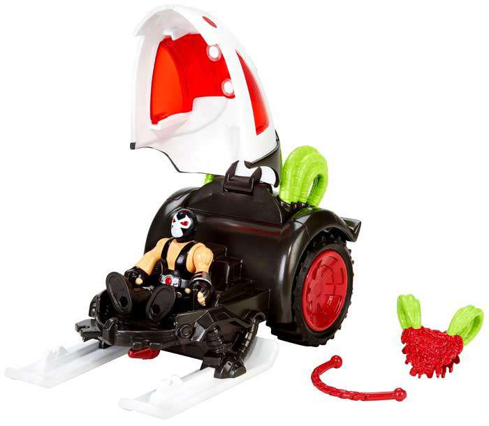 Fisher Price DC Super Friends Imaginext Bane Battle Sled Figure Set ...