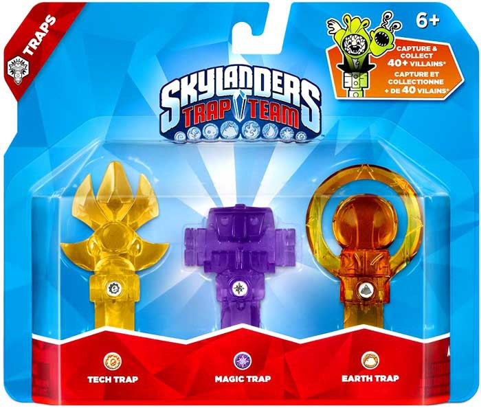 Skylanders Trap Team Tech, Magic Earth Trap 3-Pack Activision - ToyWiz