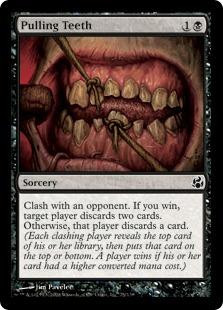 Magic The Gathering Morningtide Single Card Common Pulling Teeth 75 ...