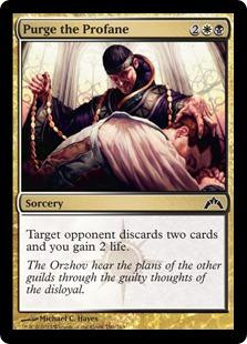 Magic The Gathering Gatecrash Single Card Common Purge the Profane 190 ...