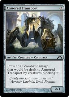 Magic The Gathering Gatecrash Single Card Common Armored Transport 226 ...