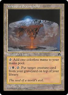 Magic The Gathering Single Card Rare Volraths Stronghold Slightly ...