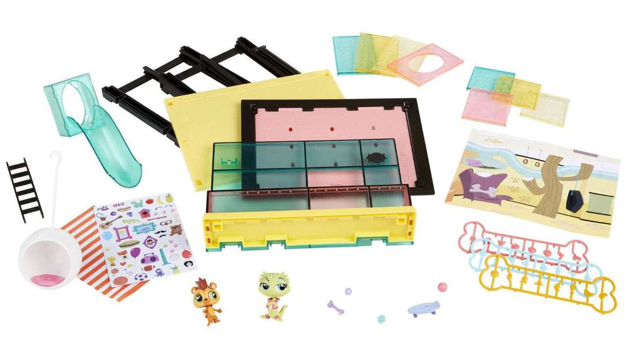 Littlest Pet Shop Style Set Pet Day Camp Playset Hasbro Toys - ToyWiz