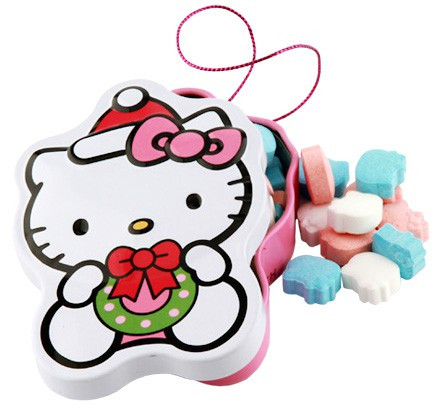 Hello Kitty Sweet Hearts Candy Tin Boston America - ToyWiz