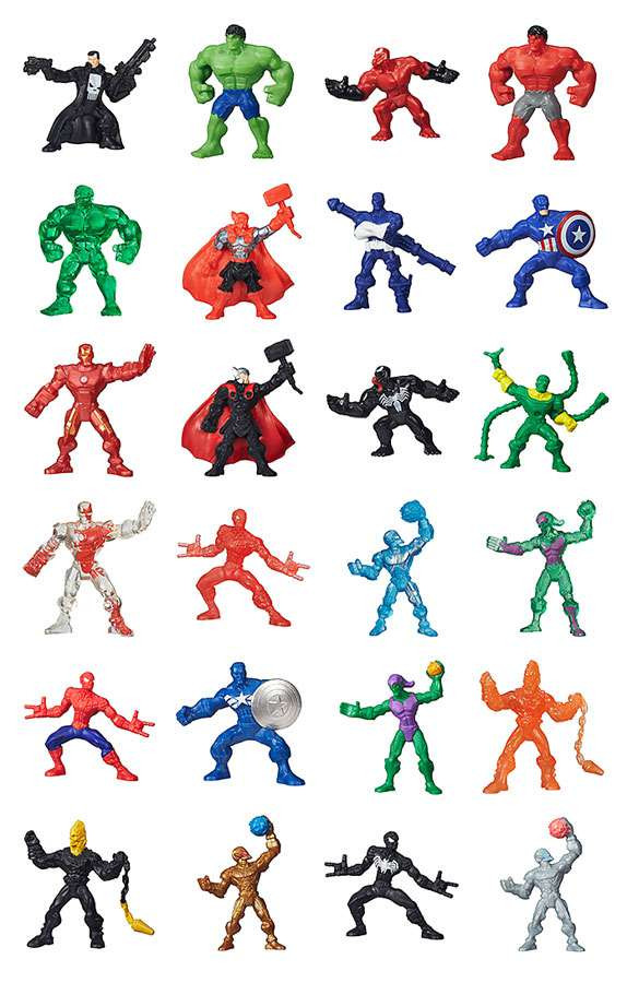 Marvel 500 Micro Series 2 Mystery Pack 1 RANDOM Figure Hasbro Toys - ToyWiz