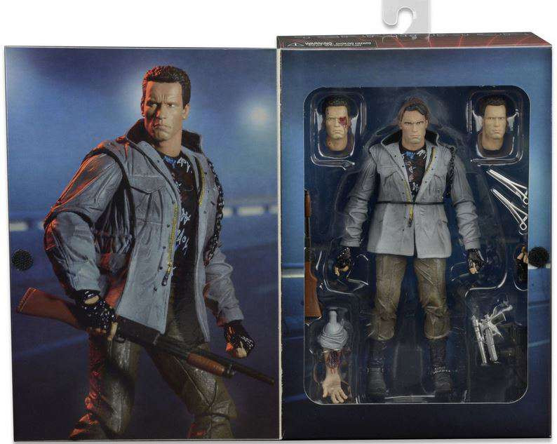 NECA Terminator Ultimate Tech Noir T-800 7 Action Figure - ToyWiz