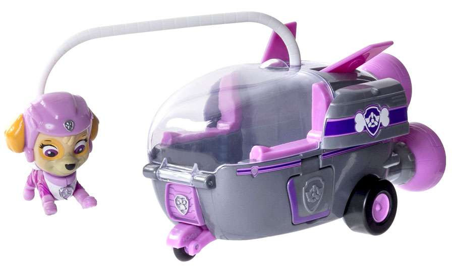 Paw Patrol Skyes Rocket Ship Spin Master - ToyWiz