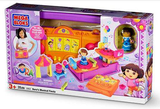 Mega Bloks Dora the Explorer Doras Musical Fiesta Set 3062 - ToyWiz