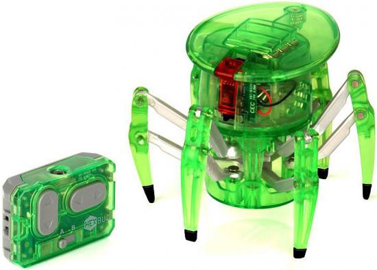 Hexbug Micro Robotic Creatures Single Figure Spider Green - ToyWiz