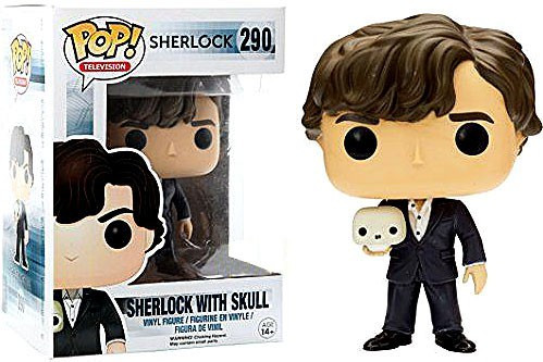 Funko Sherlock POP TV Sherlock with Skull Exclusive Vinyl Figure 290 ...
