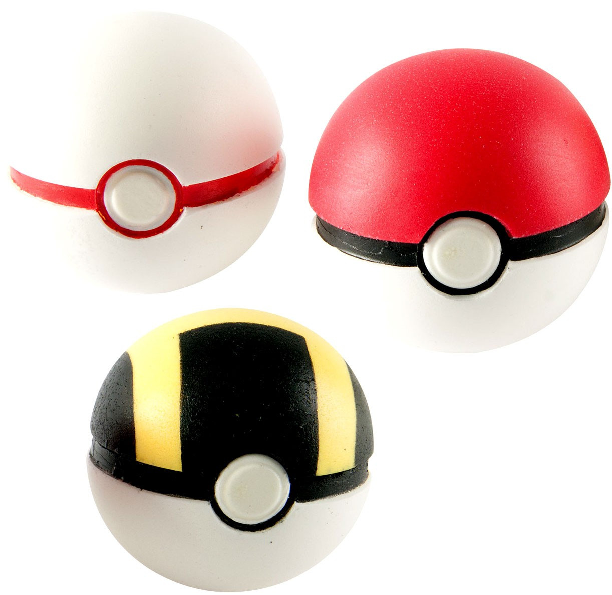 Pokemon Throw n Catch Ultra, Poke Premier Poke Ball 3-Pack Tomy - ToyWiz