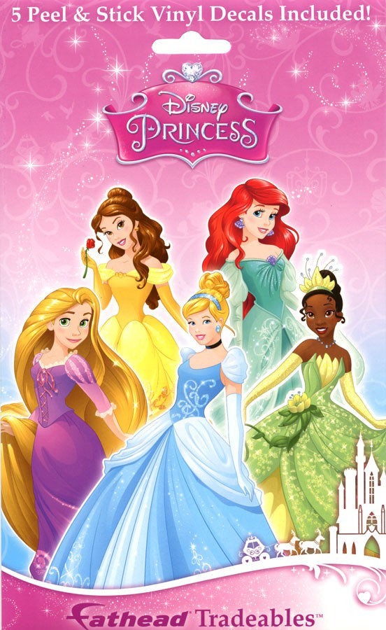 Disney Princess Disney Princess Vinyl Decals Fathead LLC - ToyWiz