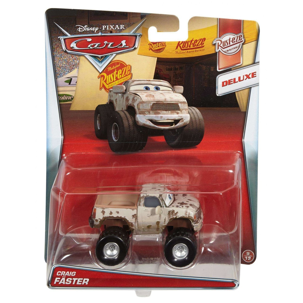 Disney Pixar Cars Rust-Eze Racing Craig Faster 155 Diecast Car 912 ...