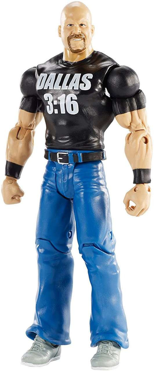 WWE Wrestling WrestleMania 33 Stone Cold Steve Austin 6 Action Figure ...