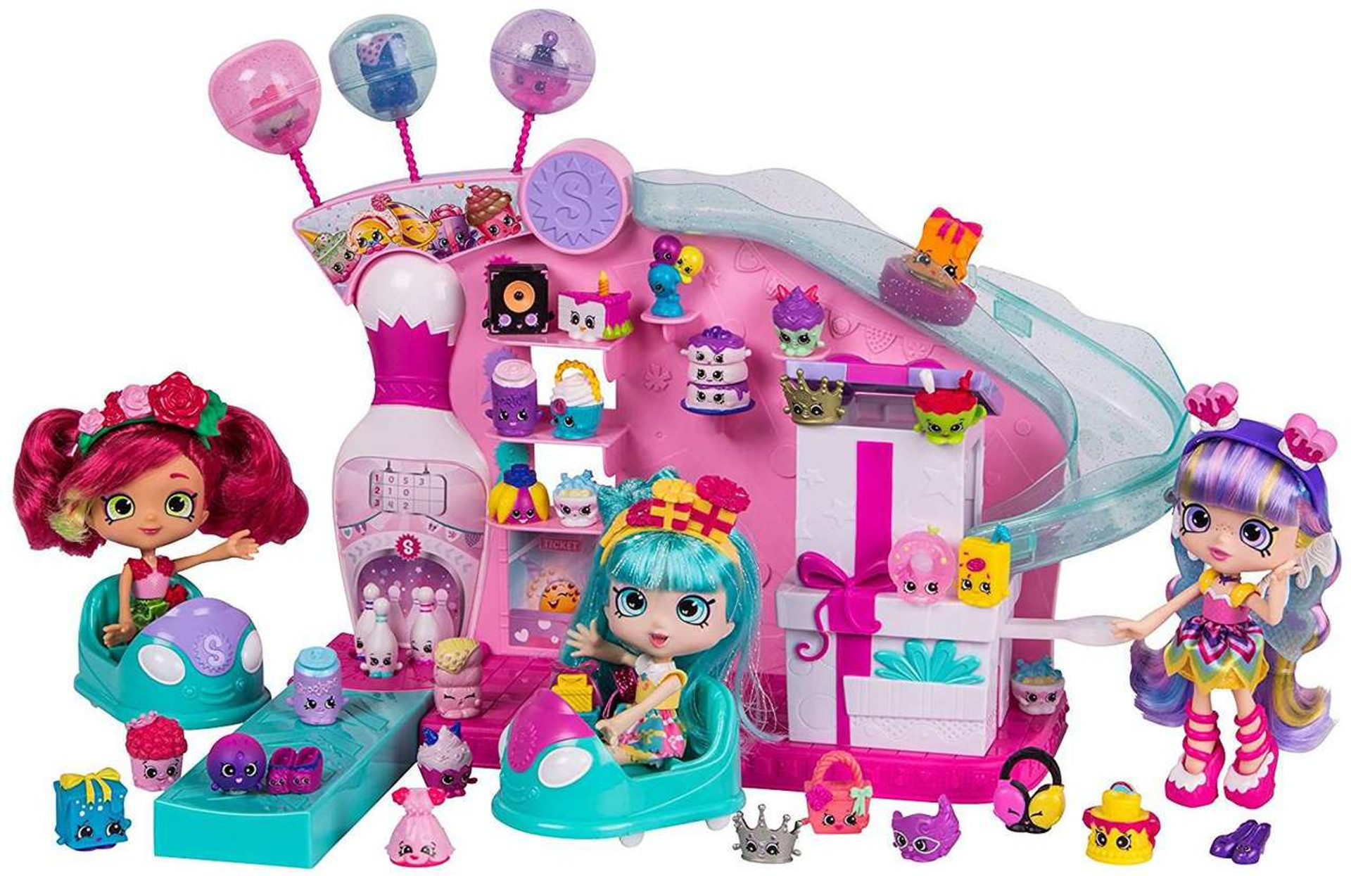 Shopkins Join the Party Season 7 Party Game Arcade Playset Moose Toys ...
