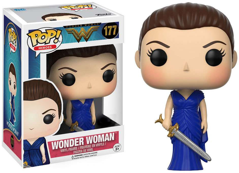 Funko DC Wonder Woman Movie POP Movies Wonder Woman Exclusive Vinyl ...