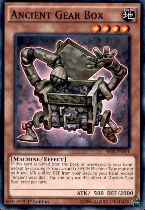 YuGiOh Machine Reactor Structure Deck Single Card Common Ancient Gear ...