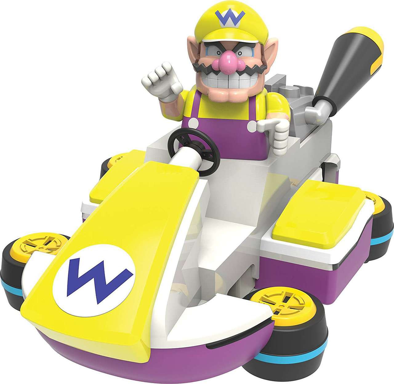 KNEX Super Mario Mario Kart Wario Kart Set 38230 - ToyWiz