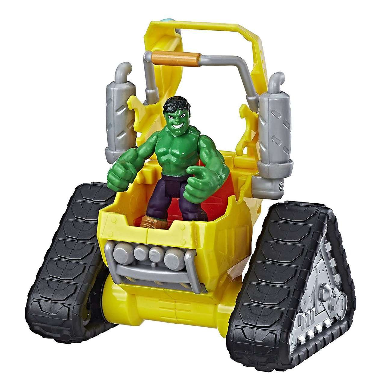 Marvel Playskool Heroes Super Hero Adventures Hulk Power Dozer Action ...