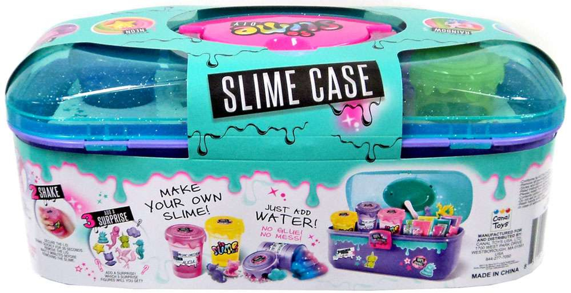 So Slime DIY Slime Case Storage Kit Playset Canal Toys - ToyWiz