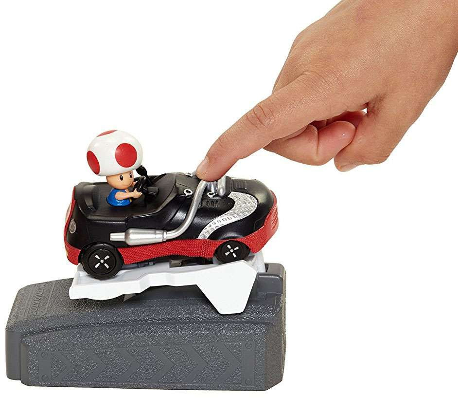 World of Nintendo Mario Kart Toad Power Up Vehicle Jakks Pacific - ToyWiz