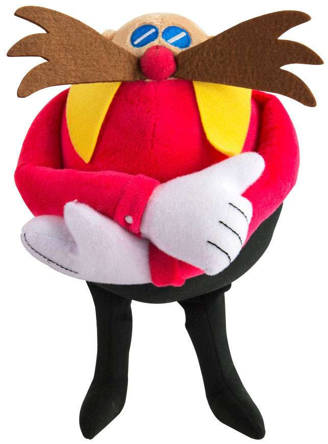 Sonic The Hedgehog Dr. Eggman 8 Plush Classic, Arms Folded TOMY, Inc ...