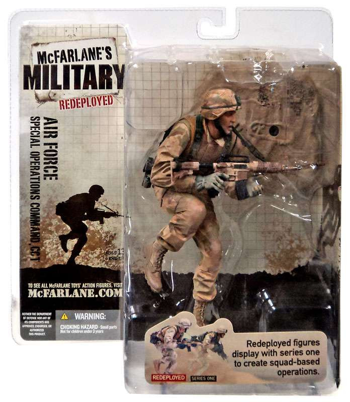 McFarlane Toys Military Redeployed Series 1 Air Force Special ...
