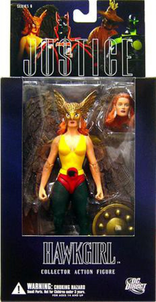 DC Alex Ross Justice League Series 6 Hawkgirl Action Figure DC Direct ...