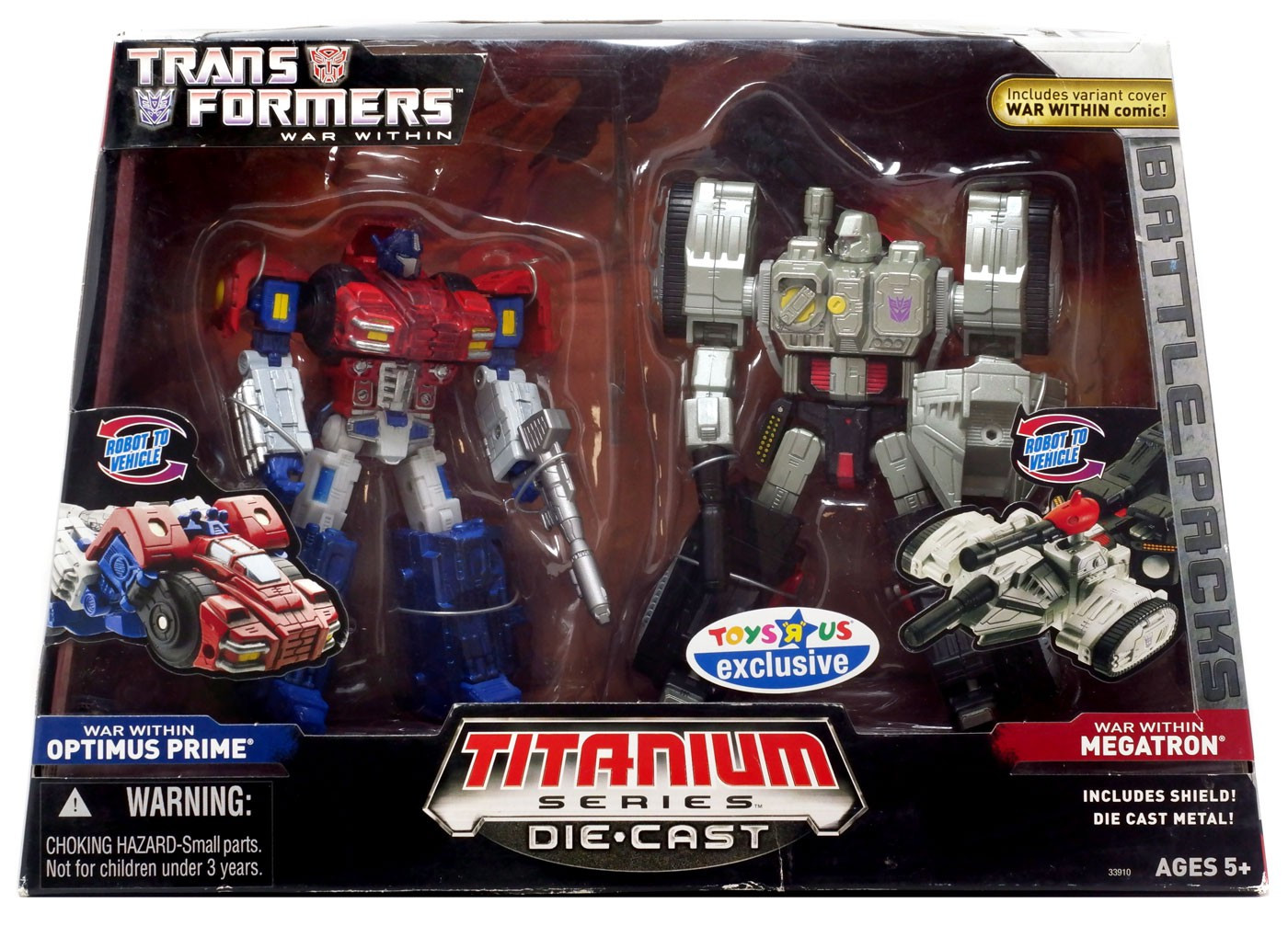 Transformers War Within TItanium Series Optimus Prime Megatron 6 ...