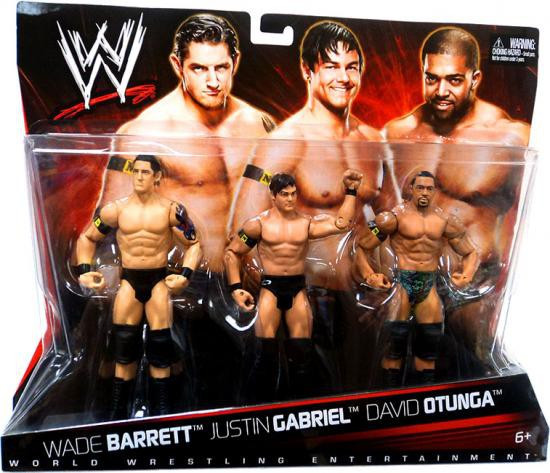 WWE Wrestling Wade Barrett, Justin Gabriel David Otunga Exclusive ...
