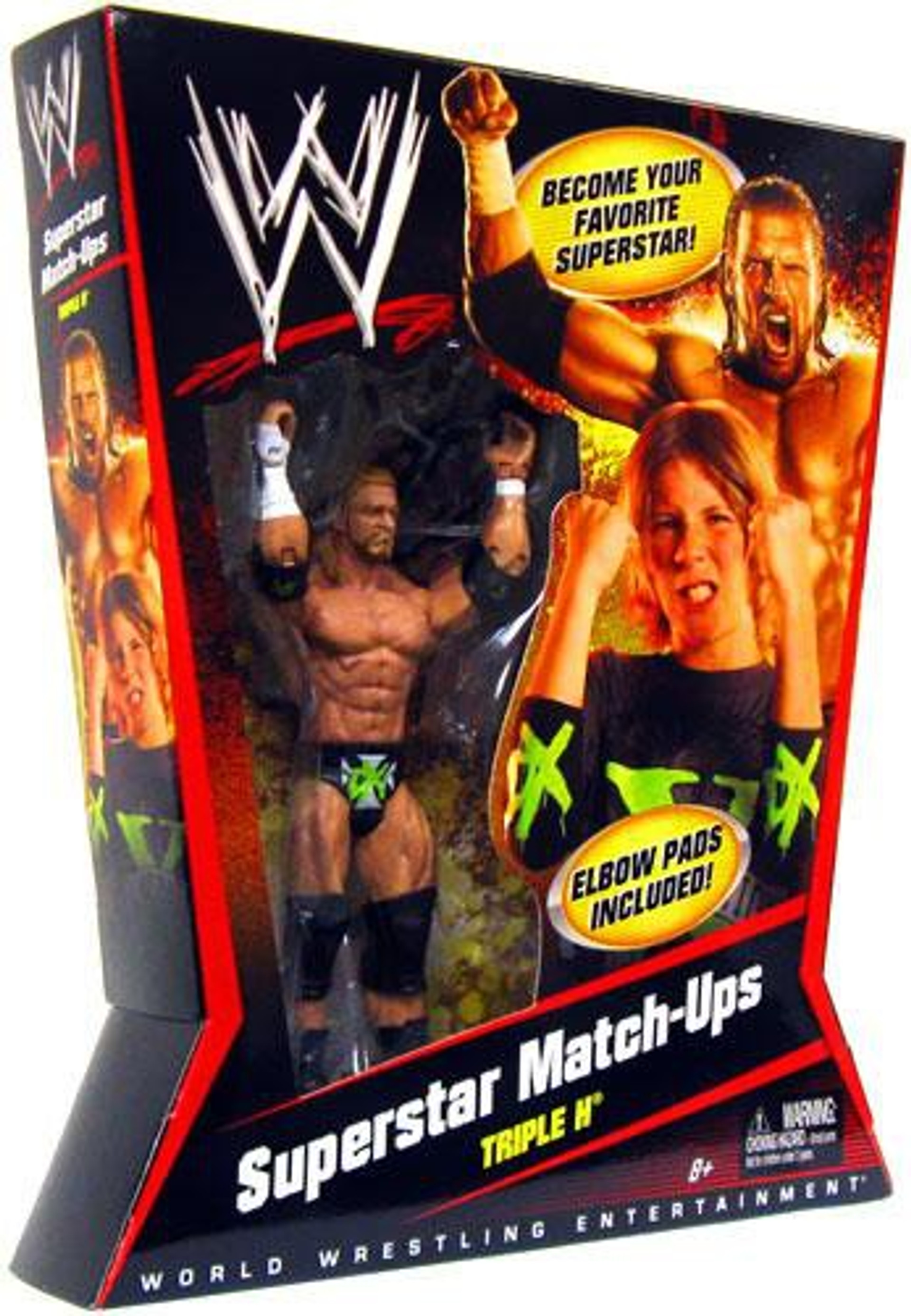 Wwe Wrestling Superstar Match Ups Triple H Action Figure Mattel Toys