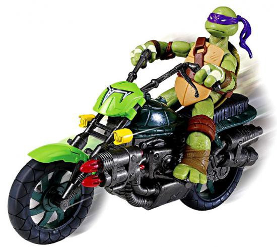 Teenage Mutant Ninja Turtles Nickelodeon Rippin Rider Motorcycle Action ...