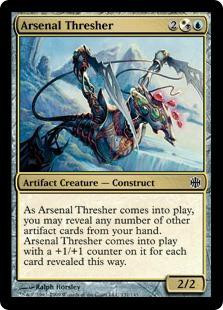 Magic The Gathering Alara Reborn Single Card Common Arsenal Thresher ...