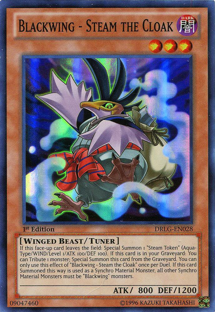 YuGiOh Dragons of Legend Single Card Super Rare Blackwing - Steam the ...