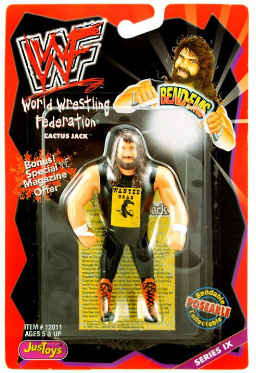 WWF Wrestling Figures Bend-Ems
