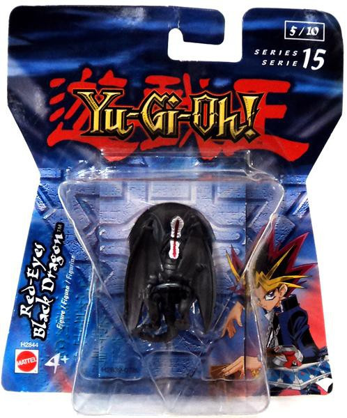 YuGiOh Series 15 Red-Eyes Black Dragon 2 PVC Figure Mattel Toys - ToyWiz