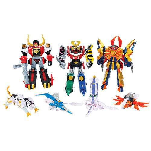 Power Rangers Super Samurai Samurai Gigazord Set Bandai America - ToyWiz