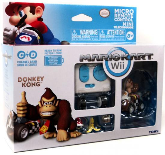 Super Mario Mario Kart Wii Micro Remote Control Tomy Donkey Kong RC ...