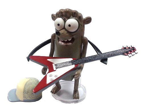 Cartoon Network Regular Show Rigby 4 Action Figure with Guitar Hat ...