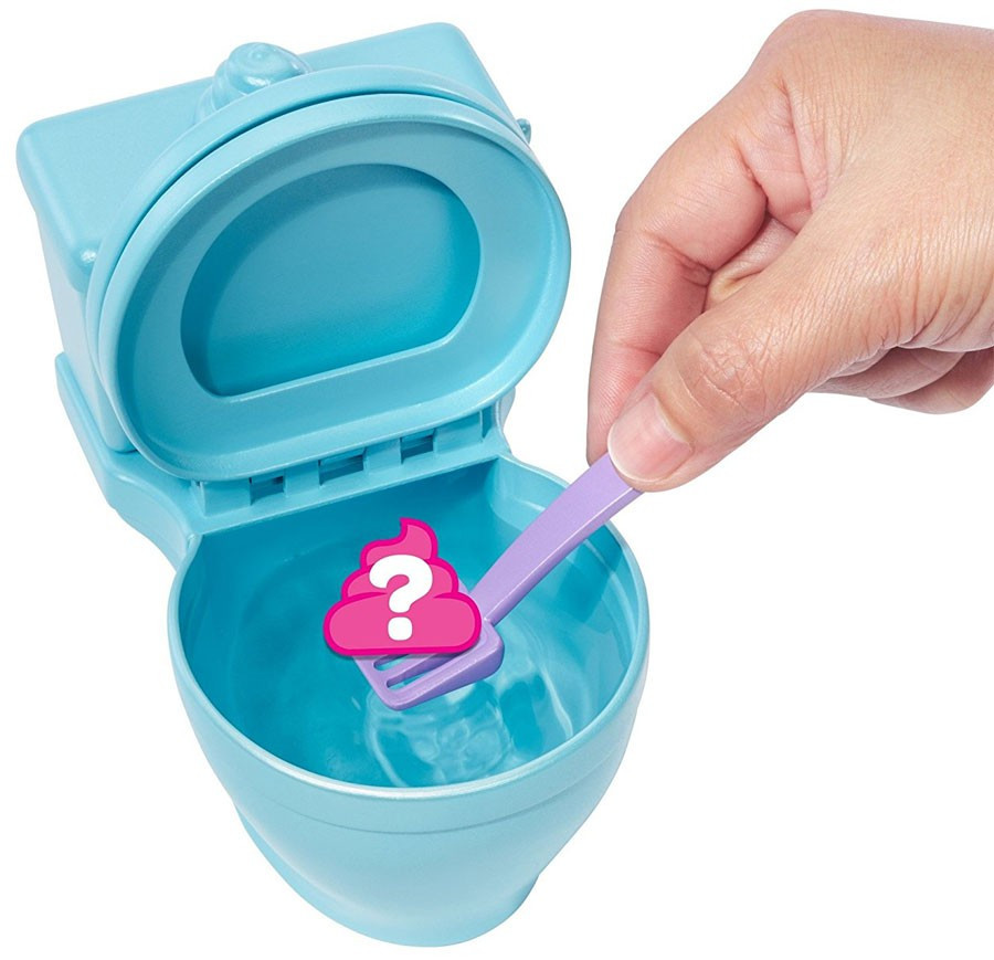 Pooparoos Surpriseroos Toilet Mystery Pack Blue Mattel - ToyWiz