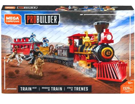 Mega Construx Train Heist Set Mattel - ToyWiz