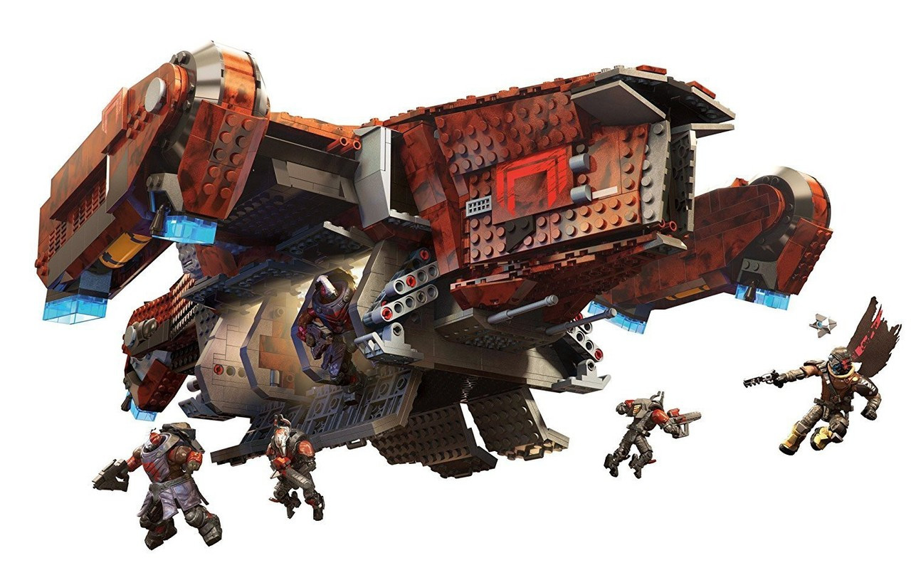 Destiny Cabal Harvester Dropship Set Signature Series Mega Construx ...