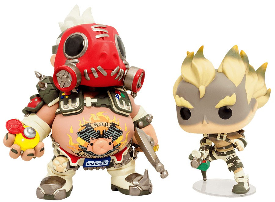 Funko Blizzard Overwatch POP Games Roadhog Junkrat Exclusive Vinyl ...