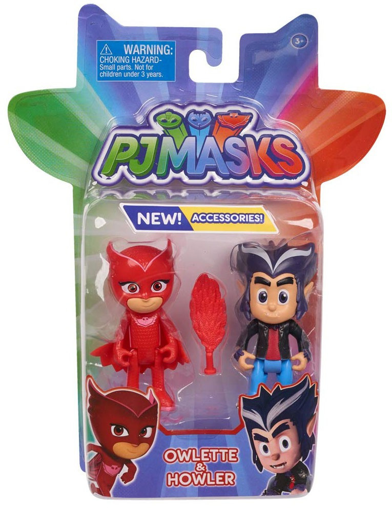 Disney Junior PJ Masks Owlette Howler Action Figure 2-Pack Just Play ...