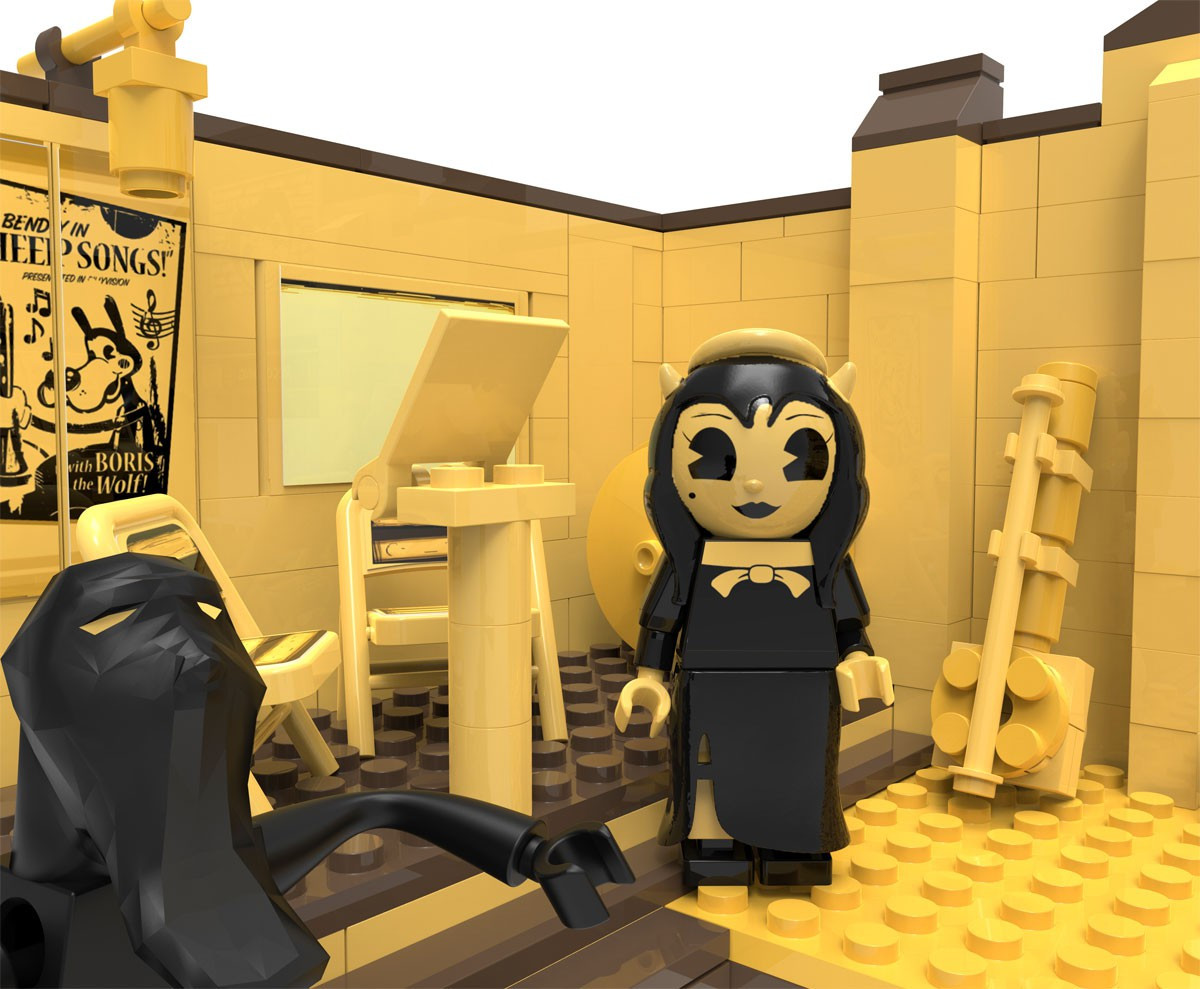 Bendy and the Ink Machine C3 Construction Recording Studio Buildable ...