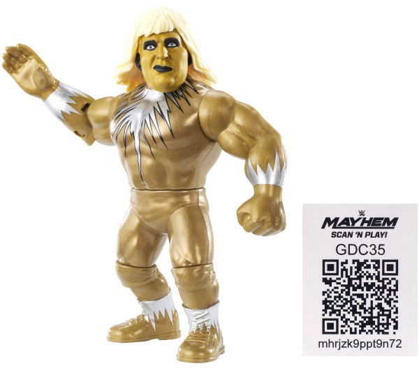 WWE Wrestling Retro Goldust Action Figure Mattel Toys - ToyWiz
