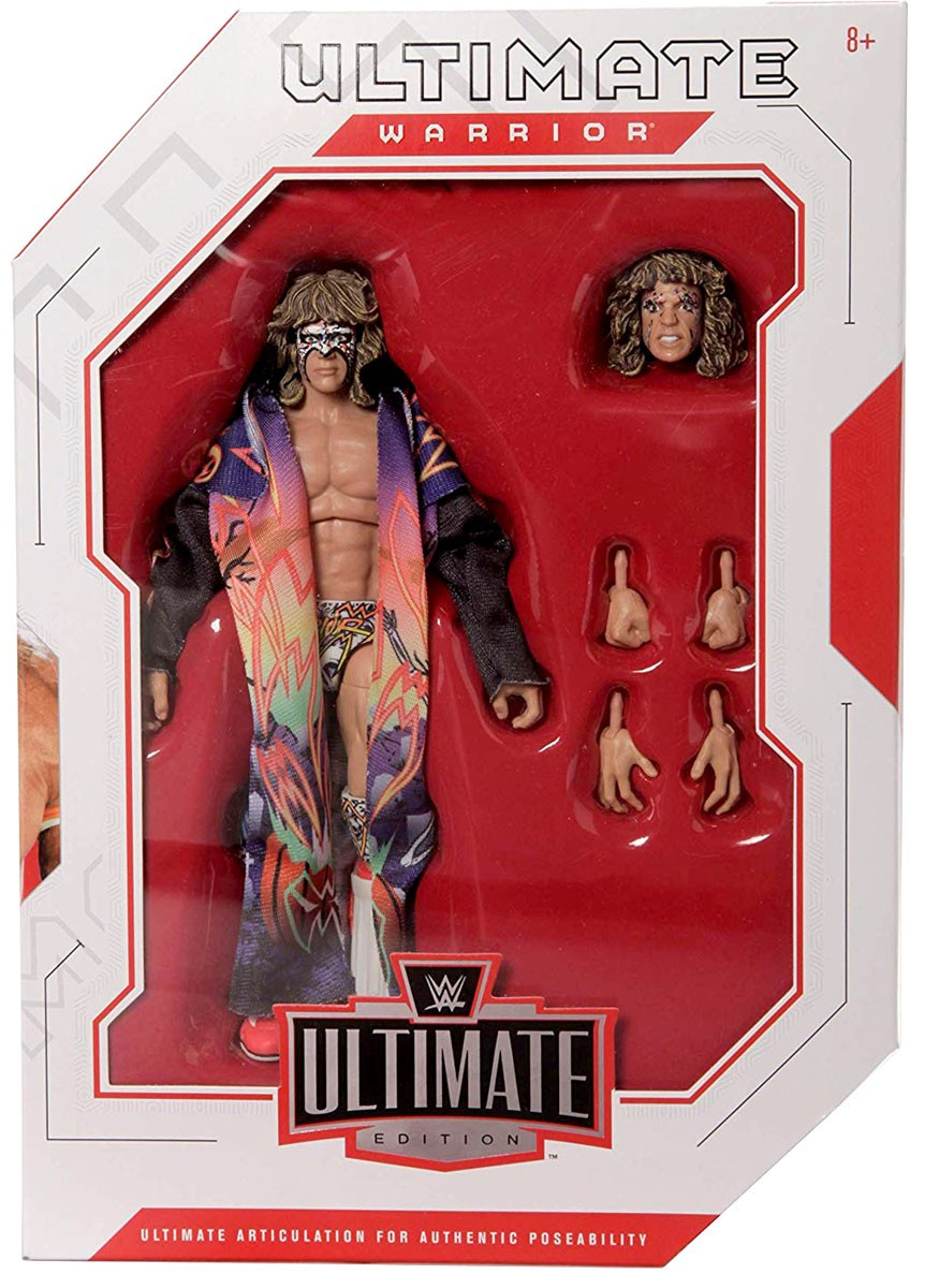 WWE Wrestling Ultimate Edition Ultimate Warrior 7 Action Figure Mattel ...