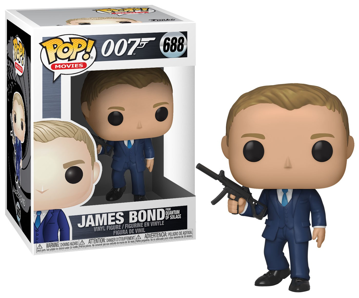 Funko James Bond Quantum of Solace POP Movies James Bond Vinyl Figure ...