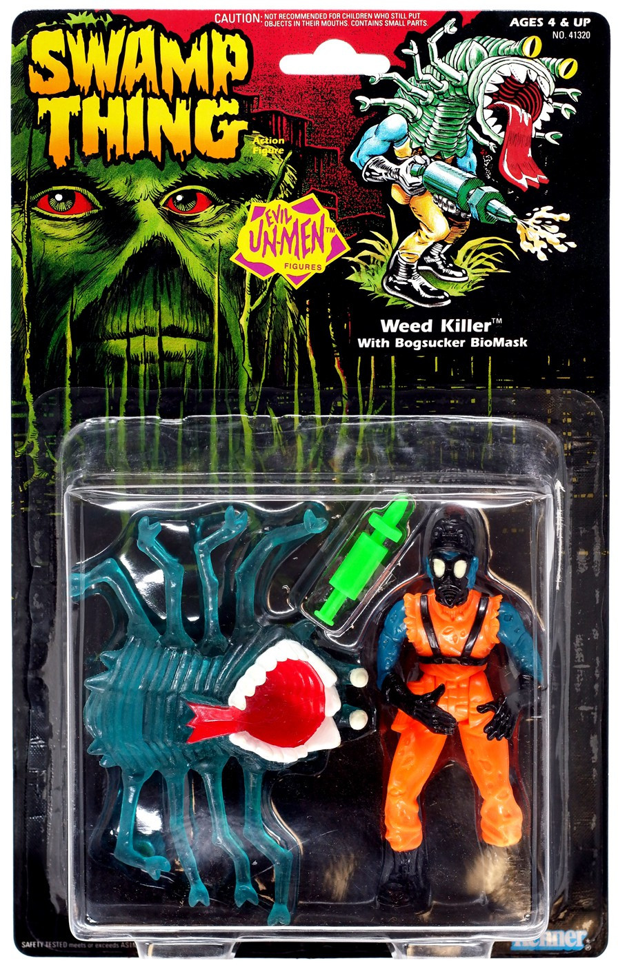 DC Swamp Thing Evil Unmen Weed Killer Action Figure with Bogsucker ...